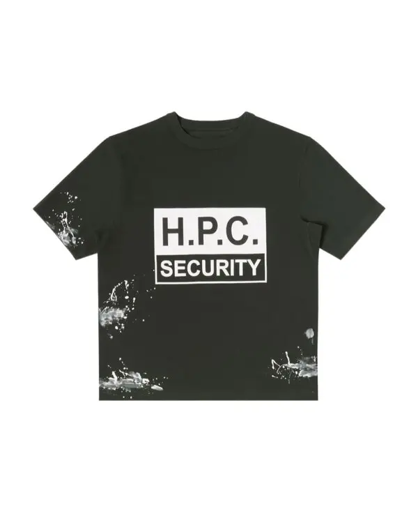 Heron Preston Paint Splatter Detailed Crewneck T-shirt