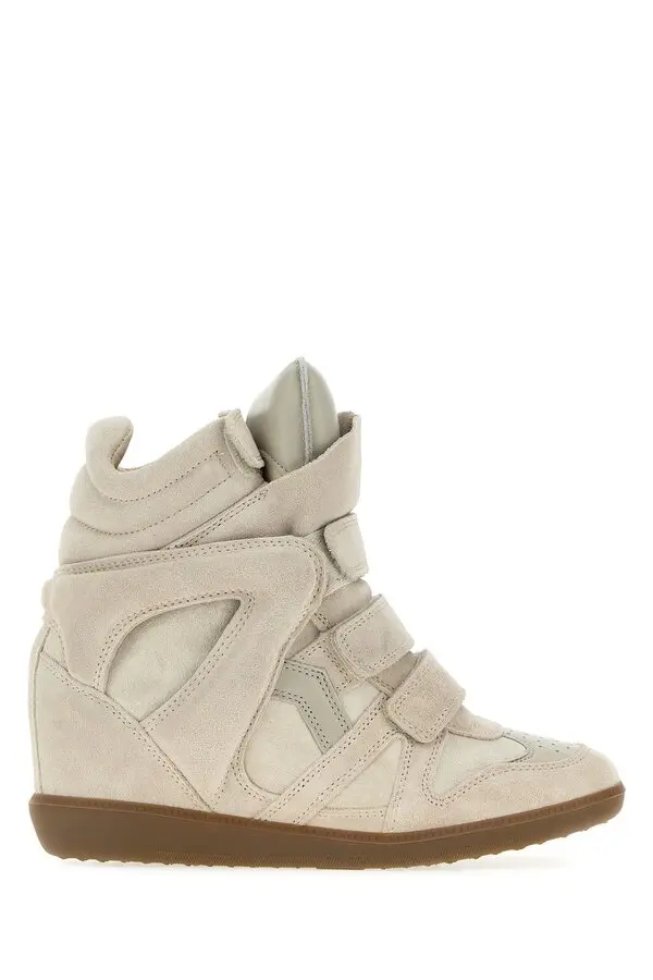 Isabel Marant Étoile Beige Suede Bekett Sneakers - Light Brown