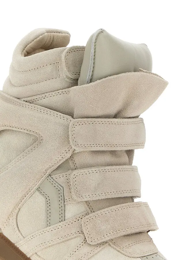 Isabel Marant Étoile Beige Suede Bekett Sneakers
