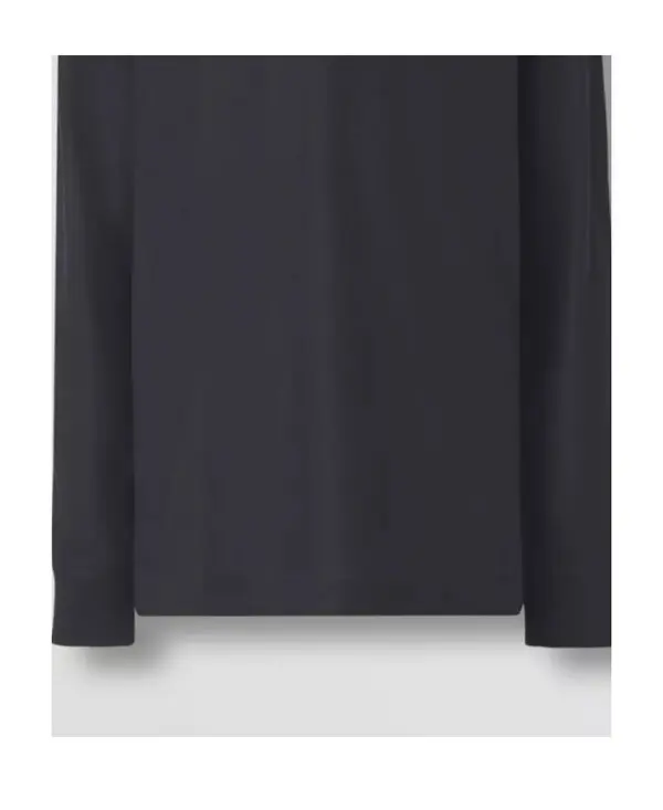 Burberry Letter Pattern Long-sleeved Polo Shirt