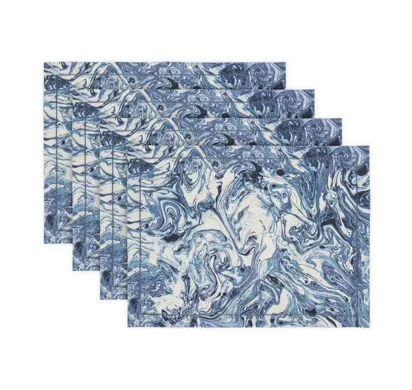 MATOUK Schumacher Balthazar Placemats - Lapis