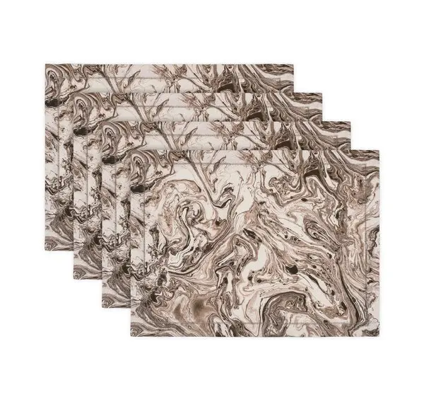 MATOUK Schumacher Balthazar Placemats - Topaz