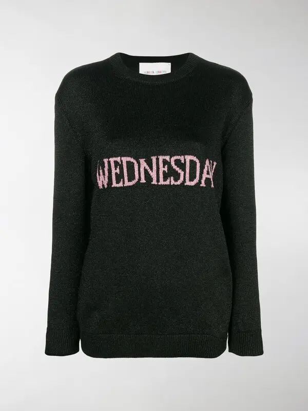 Alberta Ferretti Wednesday Knit Jumper