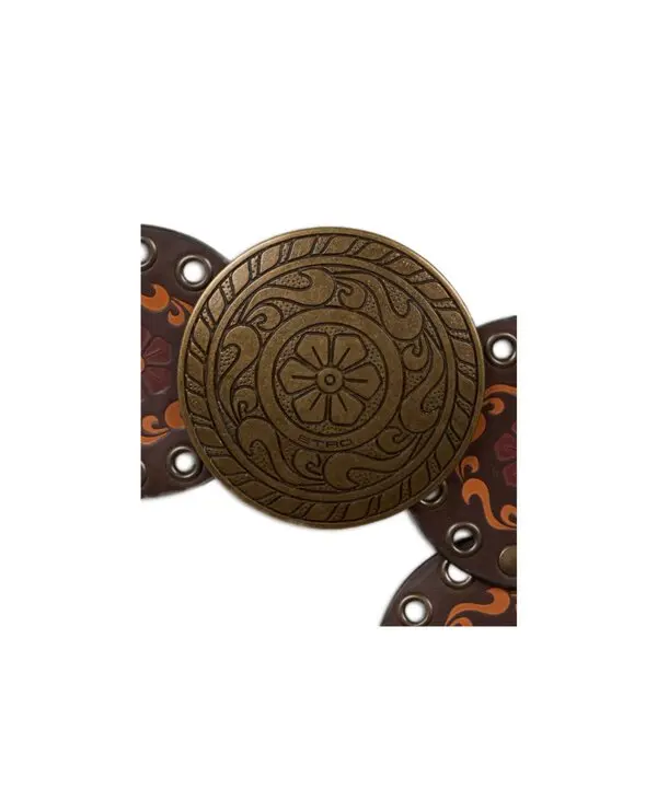 Etro Print And Studs Embellished Belt