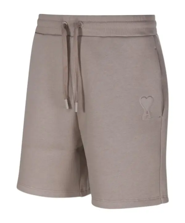 AMI Paris Logo Embossed Drawstring Shorts