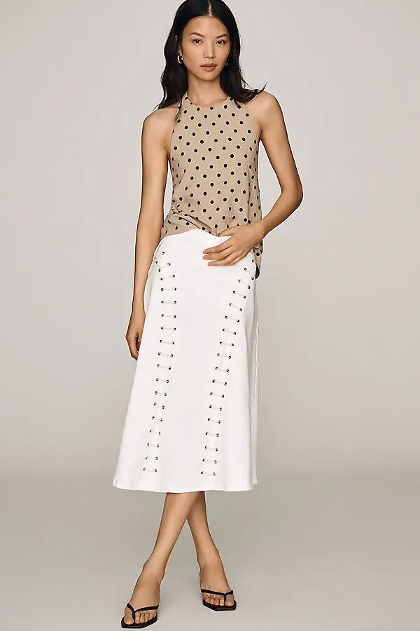 TT STUDIOS Jan Skirt - White