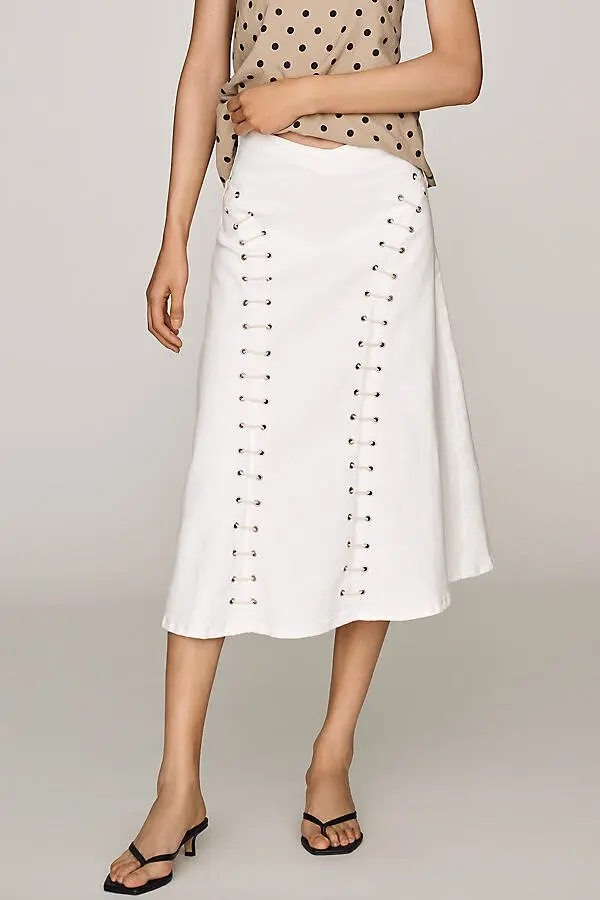 TT STUDIOS Jan Skirt - White