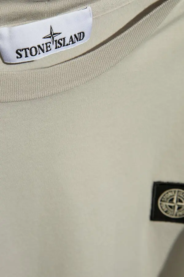 Stone Island Compass Patch Crewneck T-shirt