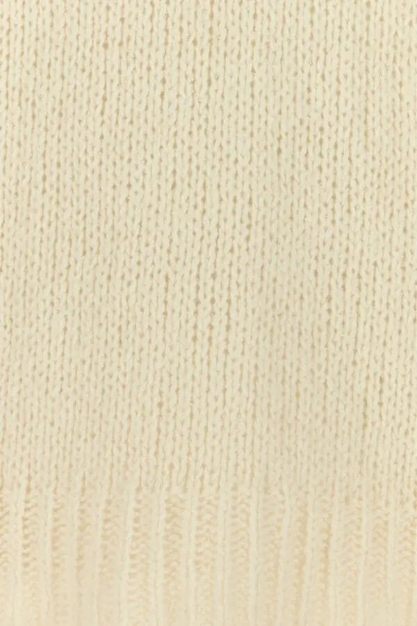 THE ROW Ivory Silk Laing Sweater