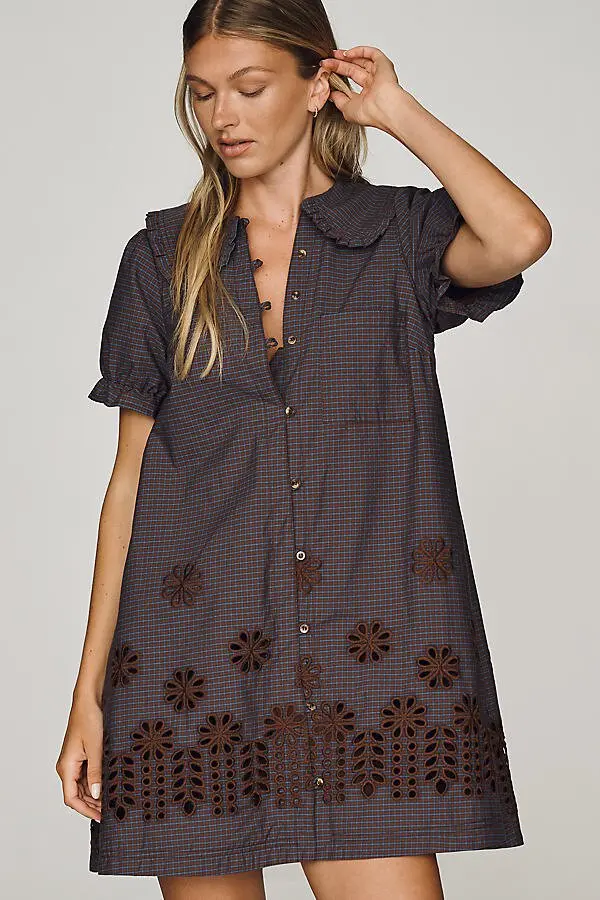 PILCRO Keira Deco Mini Dress