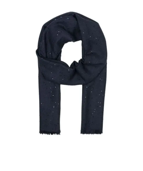 Brunello Cucinelli Sequin Embellished Scarf