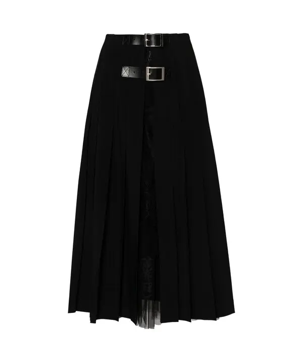 Ermanno Scervino Pleated Midi Skirt