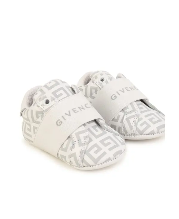Givenchy 4g Monogram-pattern Leather Slippers