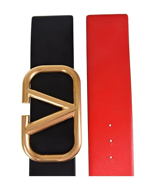 Valentino Garavani Vlogo Reversible Buckle Belt
