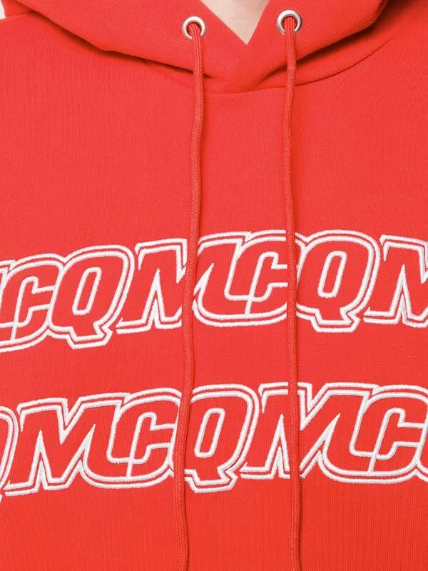 Alexander McQueen Embroidered Logo Hoodie