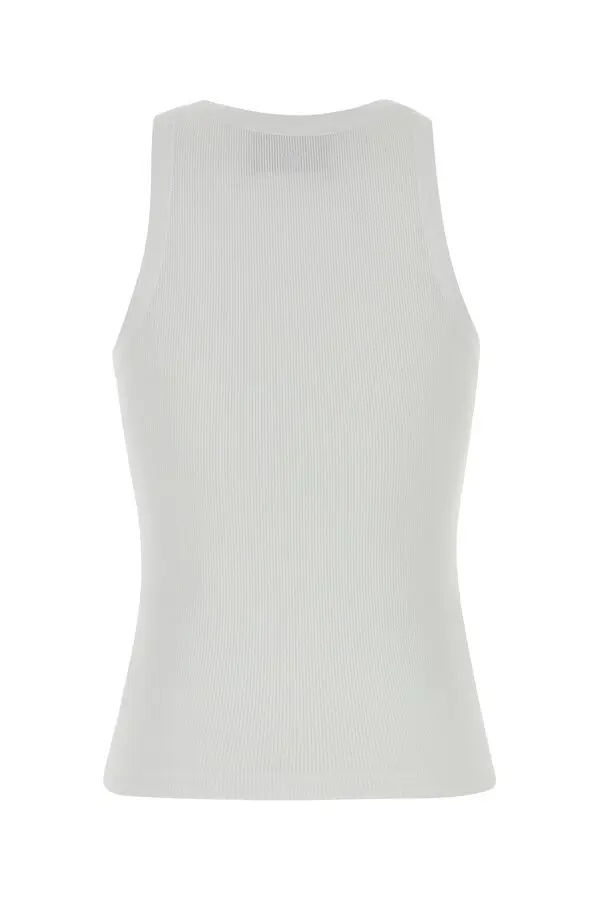 AMI Paris Stretch Cotton Tank Top