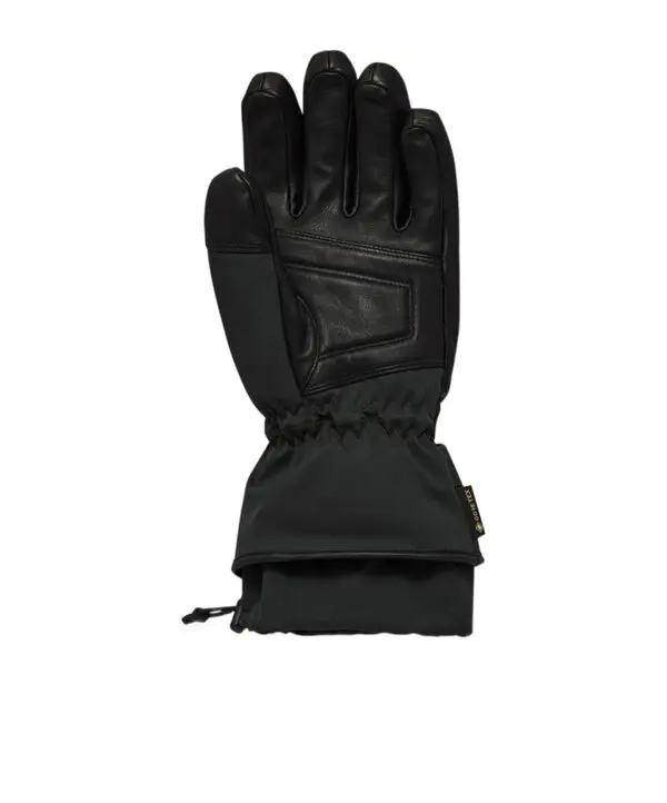 Moncler Logo Patch Panelled Gloves