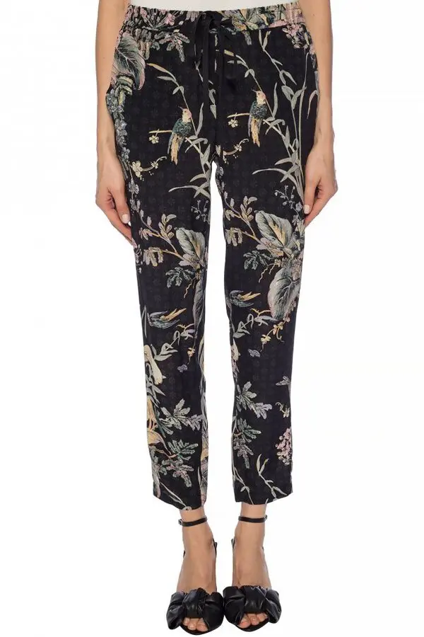 Red Valentino Printed Casual Pants