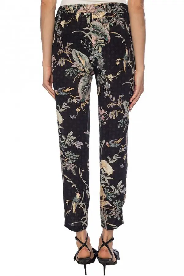 Red Valentino Printed Casual Pants