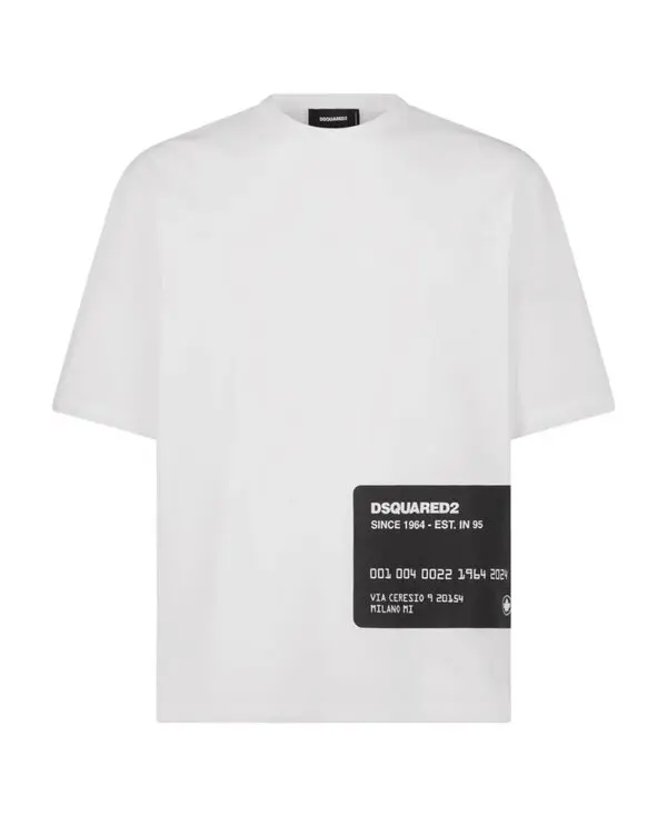 Dsquared2 Logo Printed Crewneck T-shirt