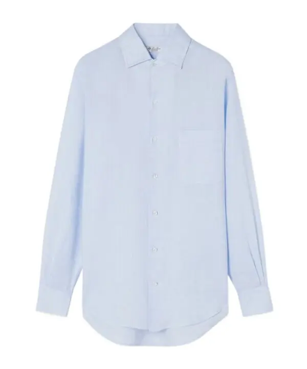 Loro Piana Andre Shirt - Spring Sky