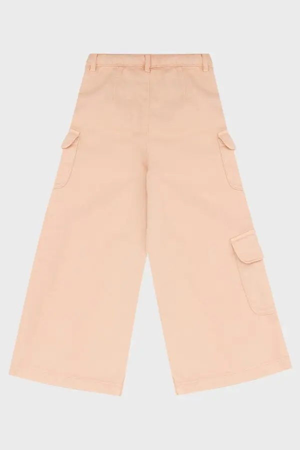 Emporio Armani Cargo Pants With Branded Logo Detail