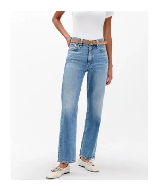 Rag & Bone Harlow Ankle Straight Jeans