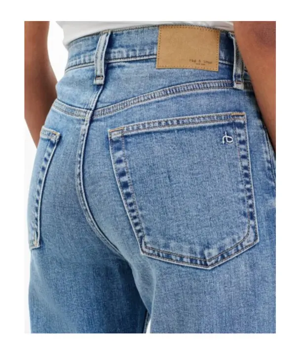 Rag & Bone Harlow Ankle Straight Jeans