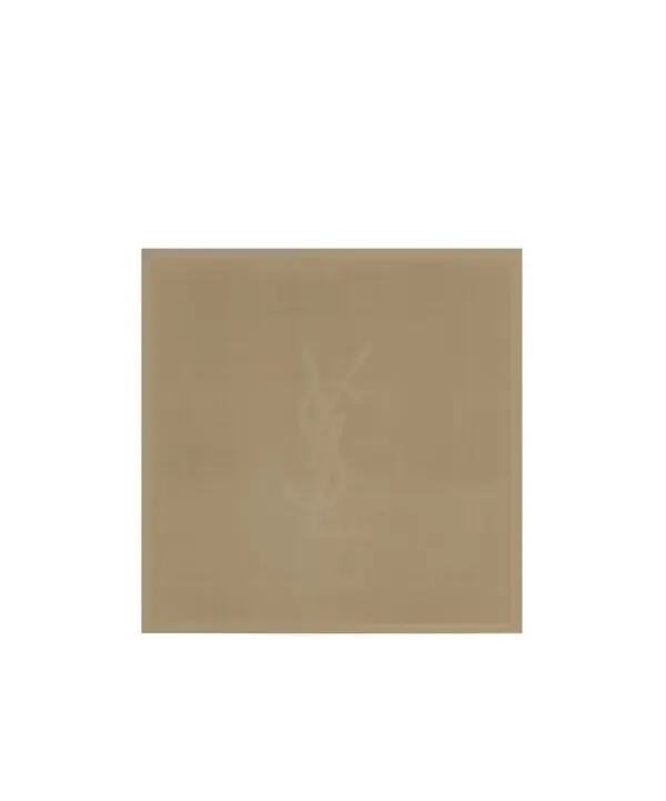 Saint Laurent Cassandre Square Scarf In Silk Charmeuse