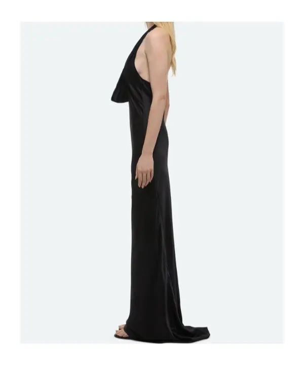 Helmut Lang Silk U-neck Dress