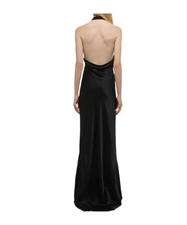 Helmut Lang Silk U-neck Dress