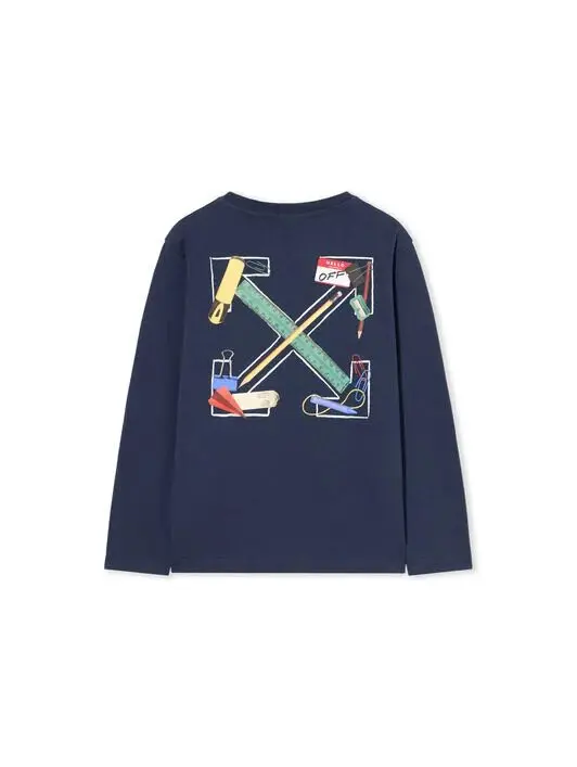 Off-White Arrow Ruler Long-sleeve T-shirt