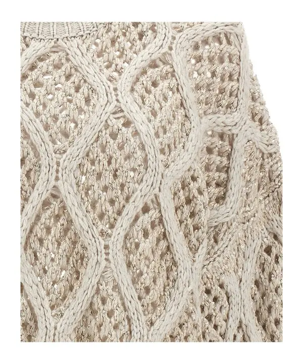 Brunello Cucinelli Sequin Embellished Knitted Jumper