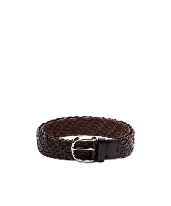 Brunello Cucinelli Braided Leather Belt