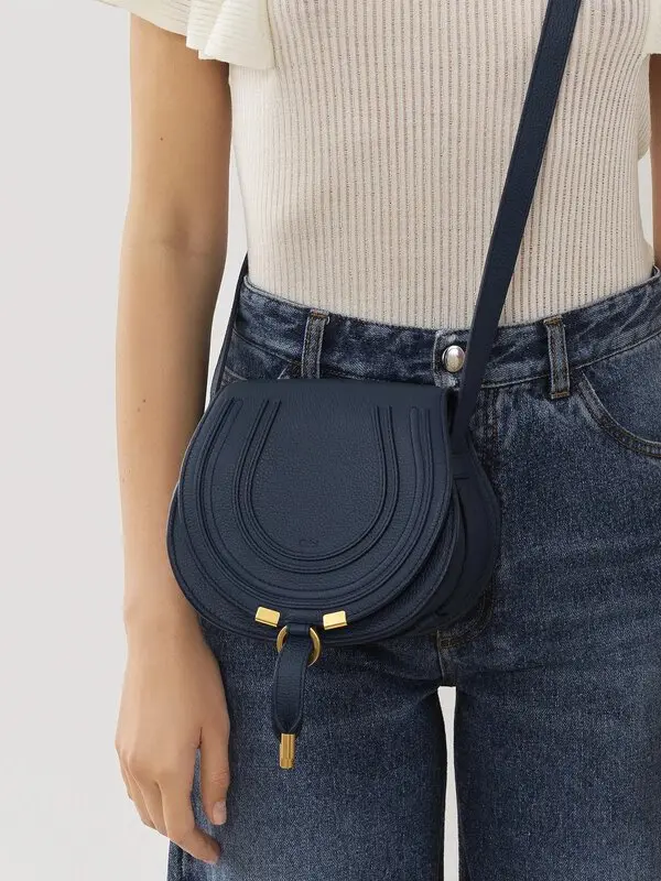 Chloé Marcie Foldover Small Saddle Bag