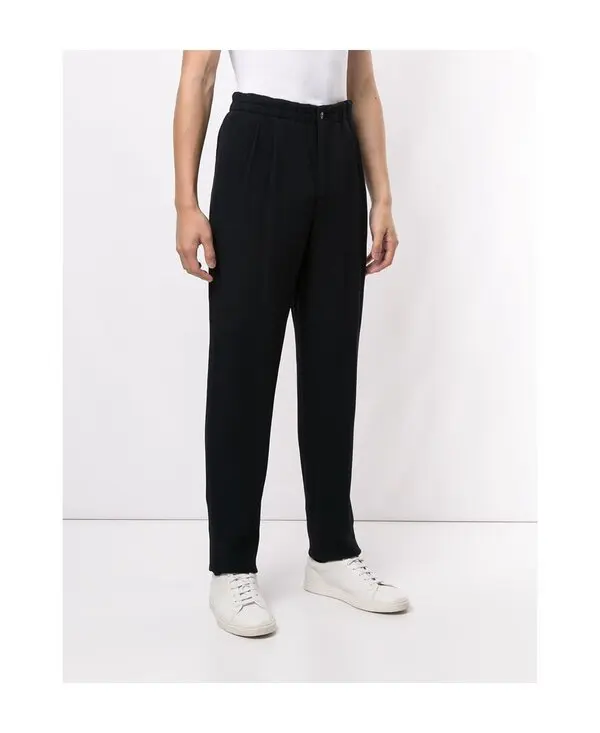 Giorgio Armani High-waisted Ribbed Trousers