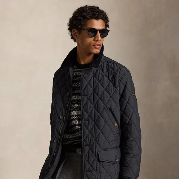 Ralph Lauren The Beaton Car Coat - Polo Black