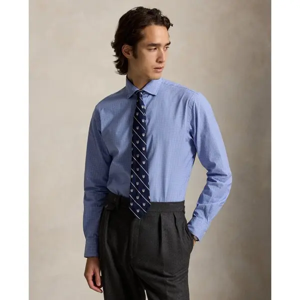 Ralph Lauren Classic Fit Checked Poplin Shirt