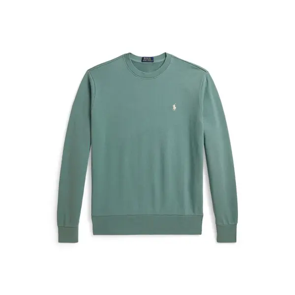Ralph Lauren Loopback Cotton Crewneck Sweatshirt - Greenscape