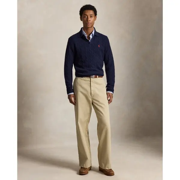 Ralph Lauren Cable-knit Wool-cashmere Sweater