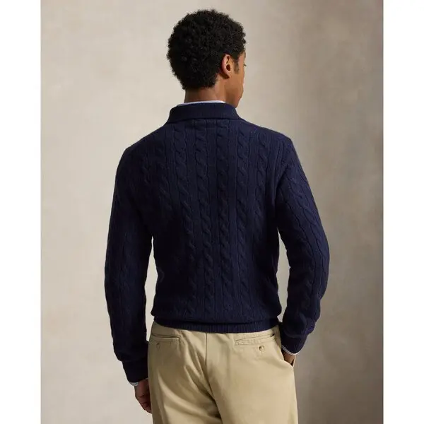 Ralph Lauren Cable-knit Wool-cashmere Sweater