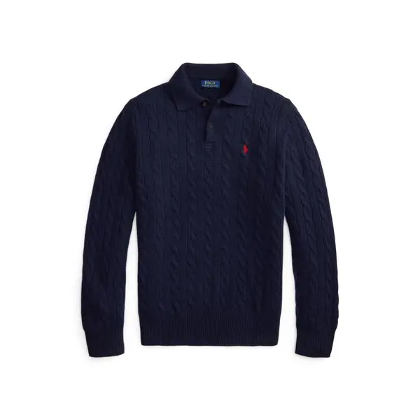 Ralph Lauren Cable-knit Wool-cashmere Sweater
