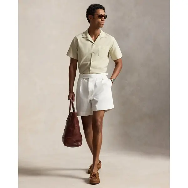 Ralph Lauren Classic Fit Garment-dyed Oxford Shirt - Classic Stone