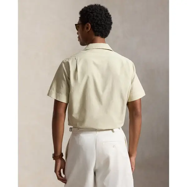 Ralph Lauren Classic Fit Garment-dyed Oxford Shirt - Classic Stone