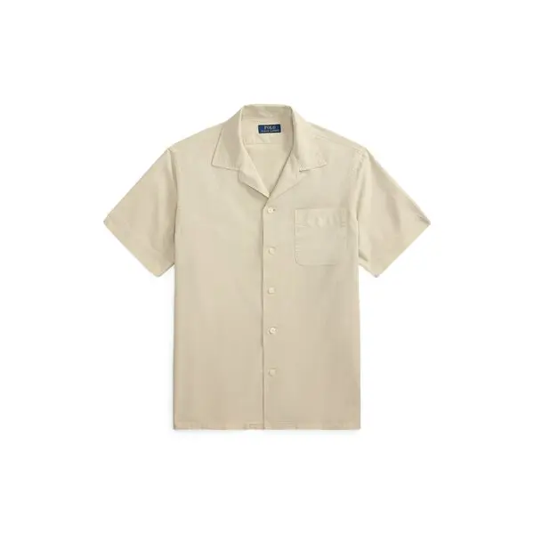 Ralph Lauren Classic Fit Garment-dyed Oxford Shirt - Classic Stone