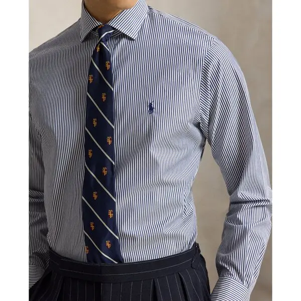 Ralph Lauren Custom Fit Striped Poplin Shirt