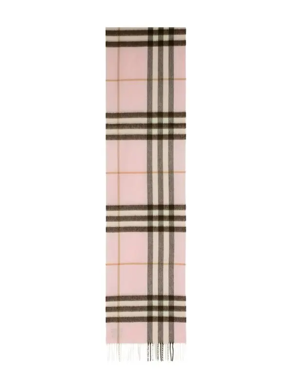Burberry Cashmere Scarf - Pink