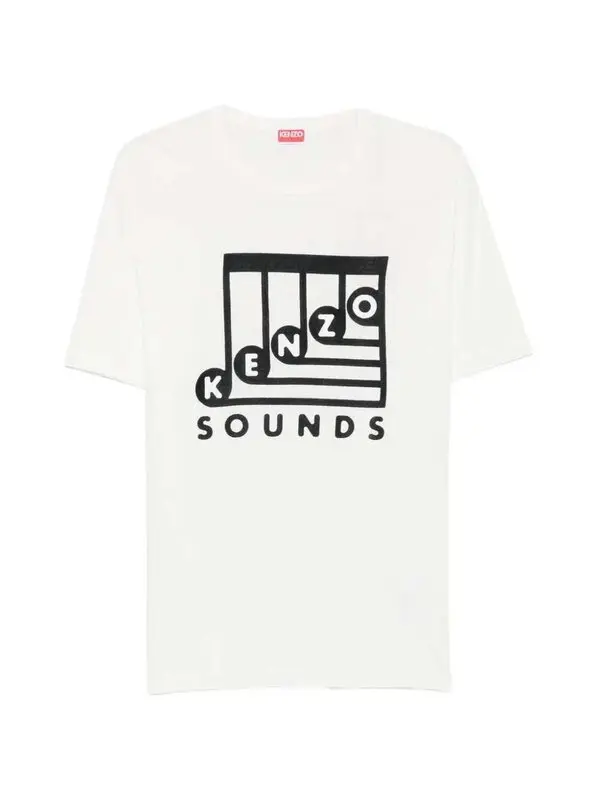 Kenzo Sounds T-shirt With Embroidery