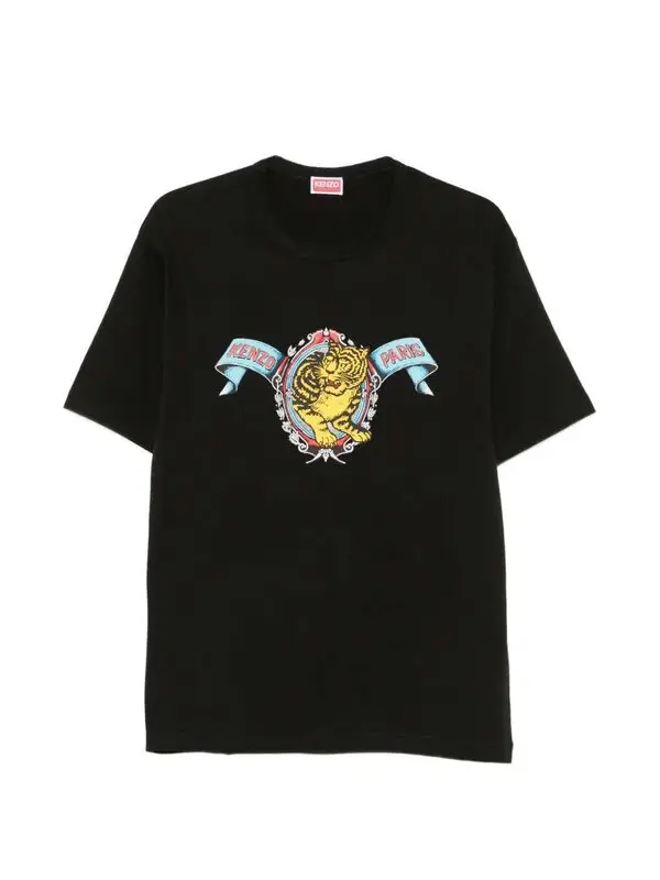 Kenzo Leaping Tiger Print T-shirt