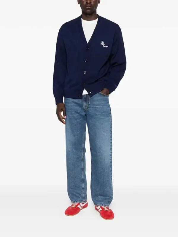 Kenzo Floral Embroidered Cardigan